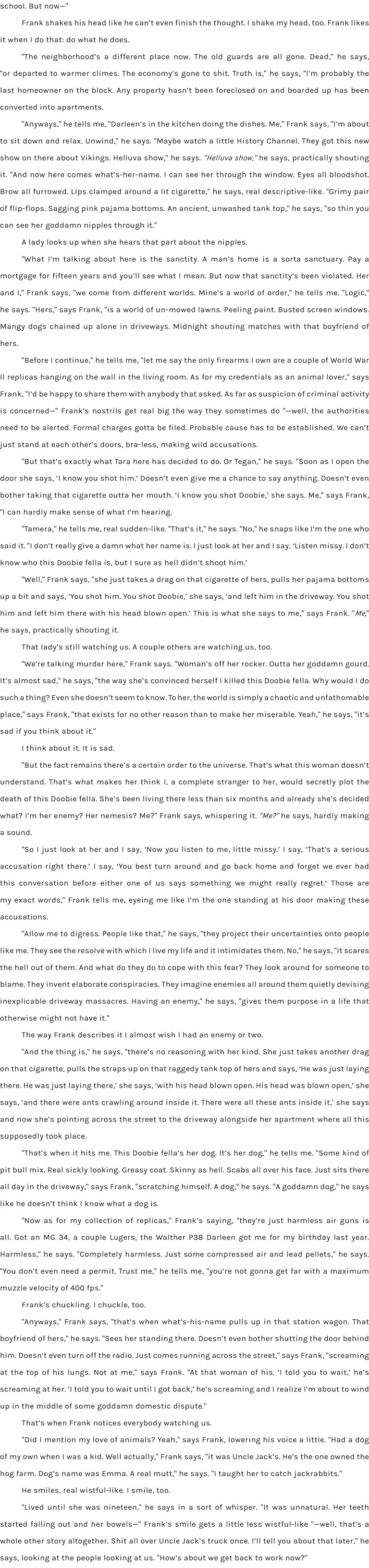 A Digression Part 2